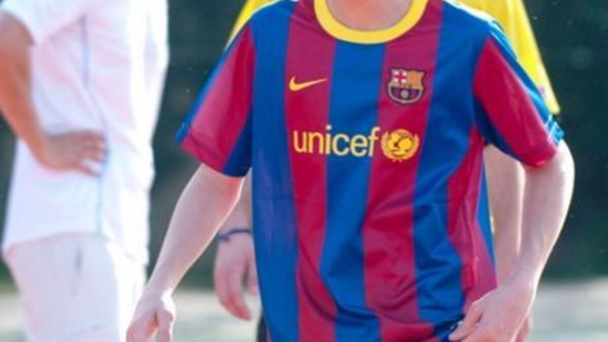 FC Barcelone: Justin Bieber s'entraîne avec les joueurs du Barça