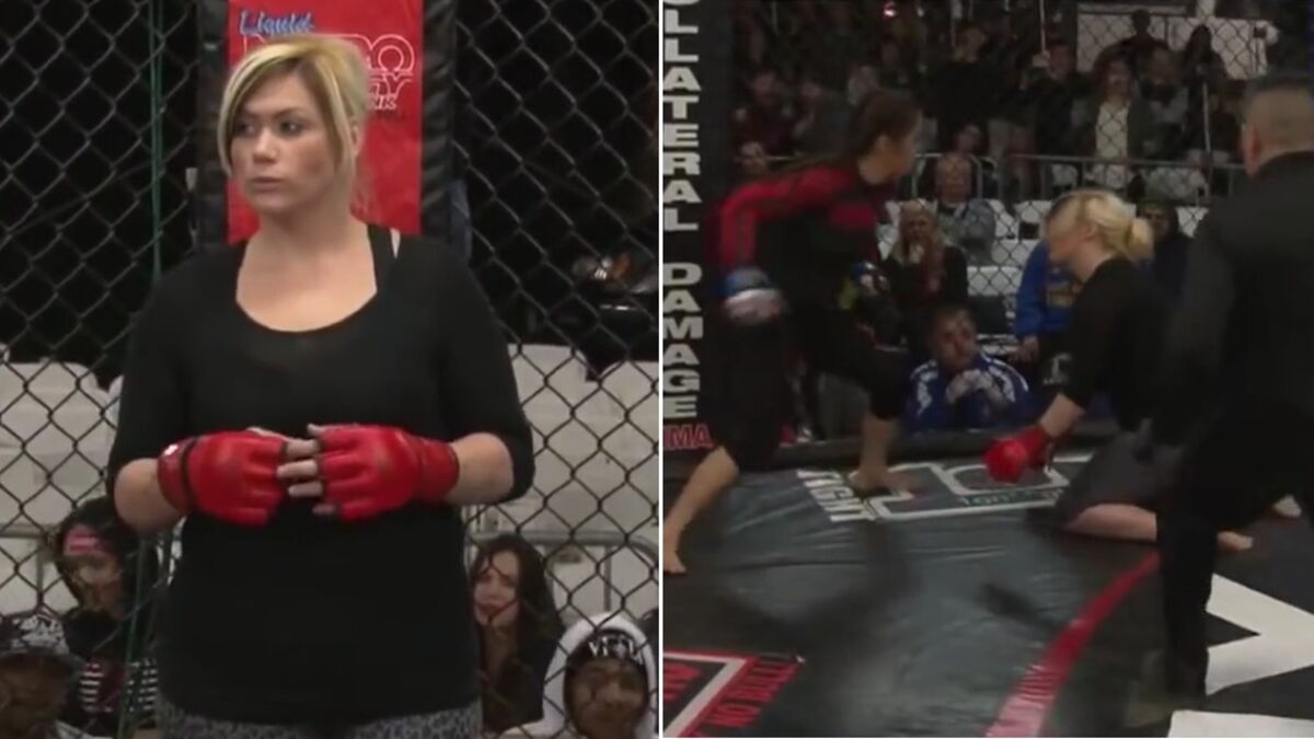 Katie Castro, mère de famille, décide de se mettre au MMA pour échapper ...