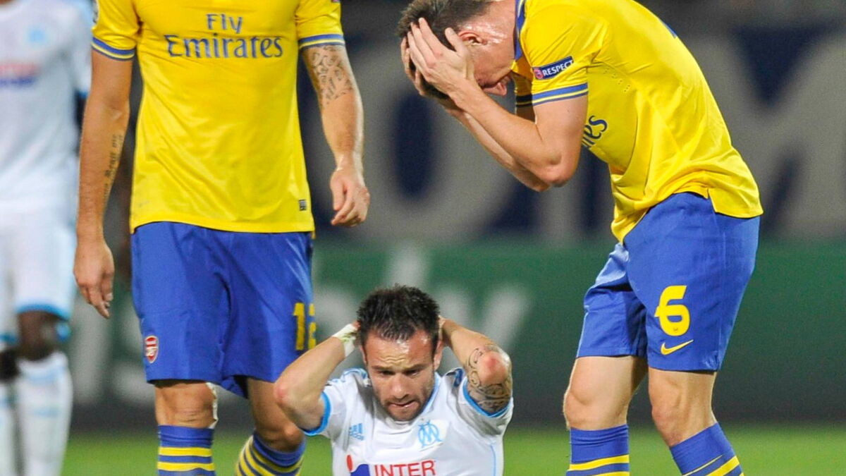 OM - Arsenal : Mathieu Valbuena et Steve Mandanda très déçus de la ...