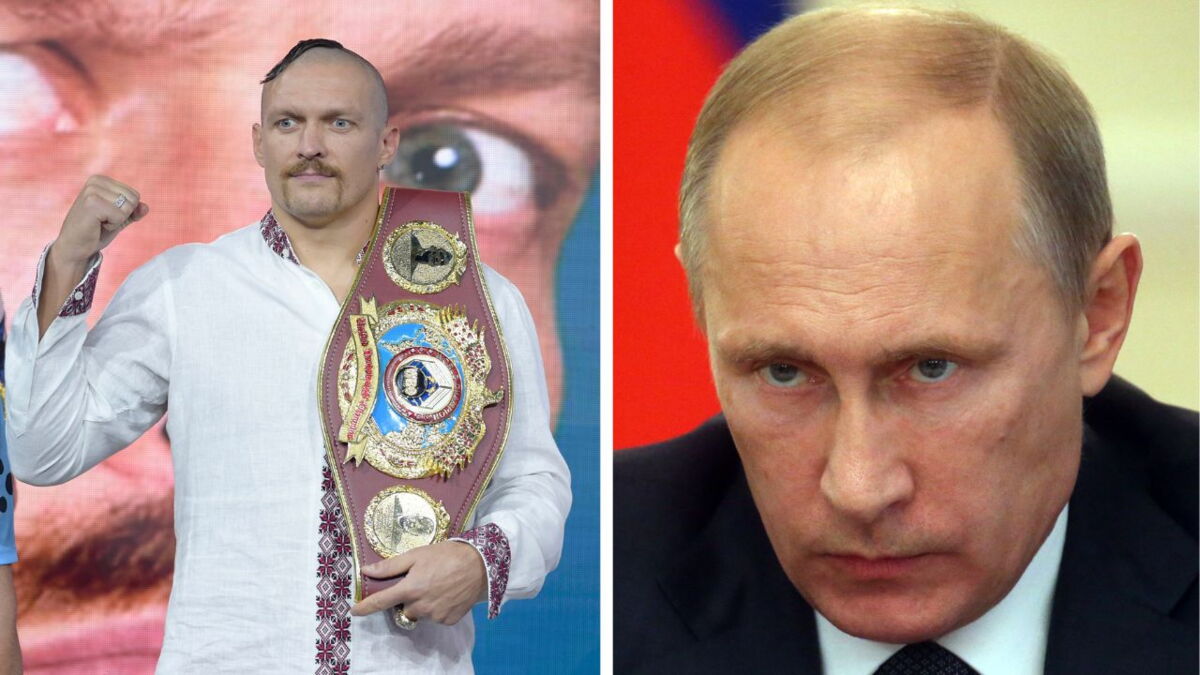Oleksandr Usyk attaque Vladimir Poutine après sa victoire contre Joshua ...