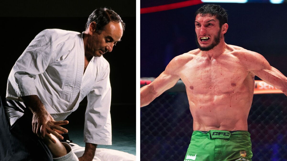 Un maitre d'aikido challenge un combattant de MMA, il se fait corriger ...