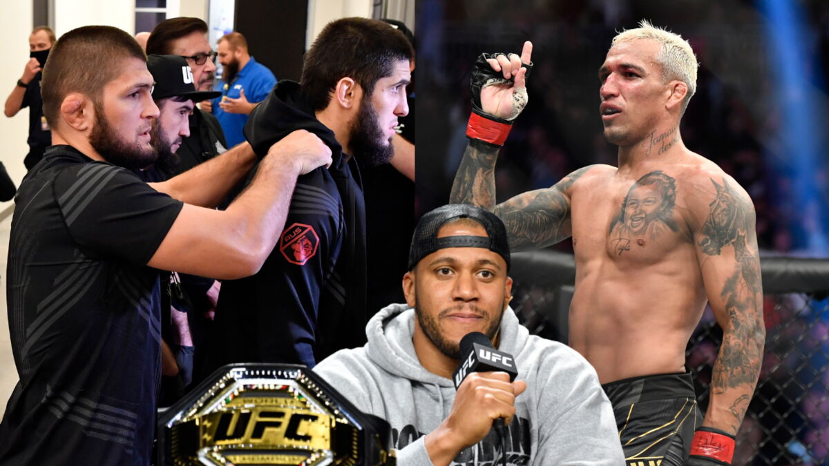 Ciryl Gane balance son pronostic pour le combat Oliveira vs Makhachev