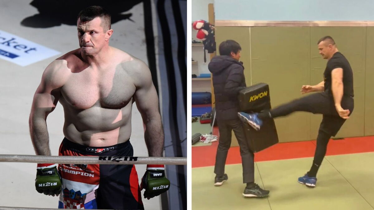 La légende croate du MMA Mirko Cro Cop démolit un reporter japonais ...