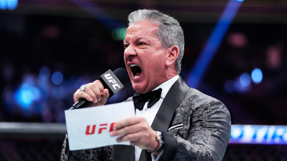 Voici le salaire de Bruce Buffer, le speaker mythique de l'UFC