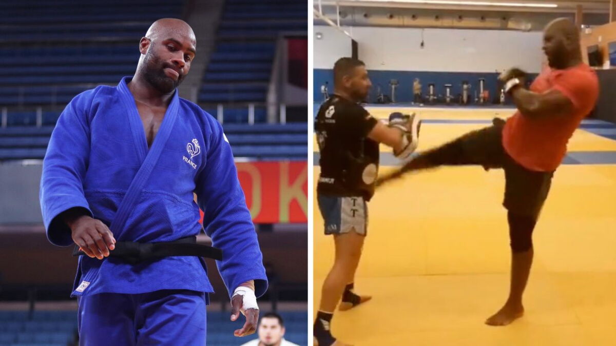 Teddy Riner affiche son niveau en MMA dans une vidéo d'entrainement