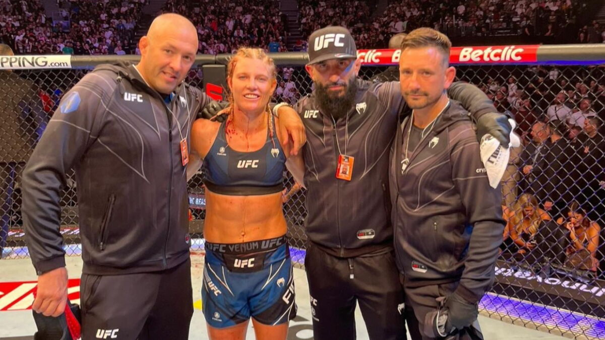 Kristof Midoux, le mentor de Georges St-Pierre dans le coin de Manon Fiorot