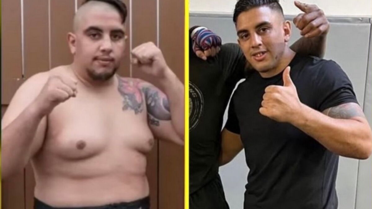 L'impressionnante transformation physique de Yassine Boughanem (47 kilos de moins)