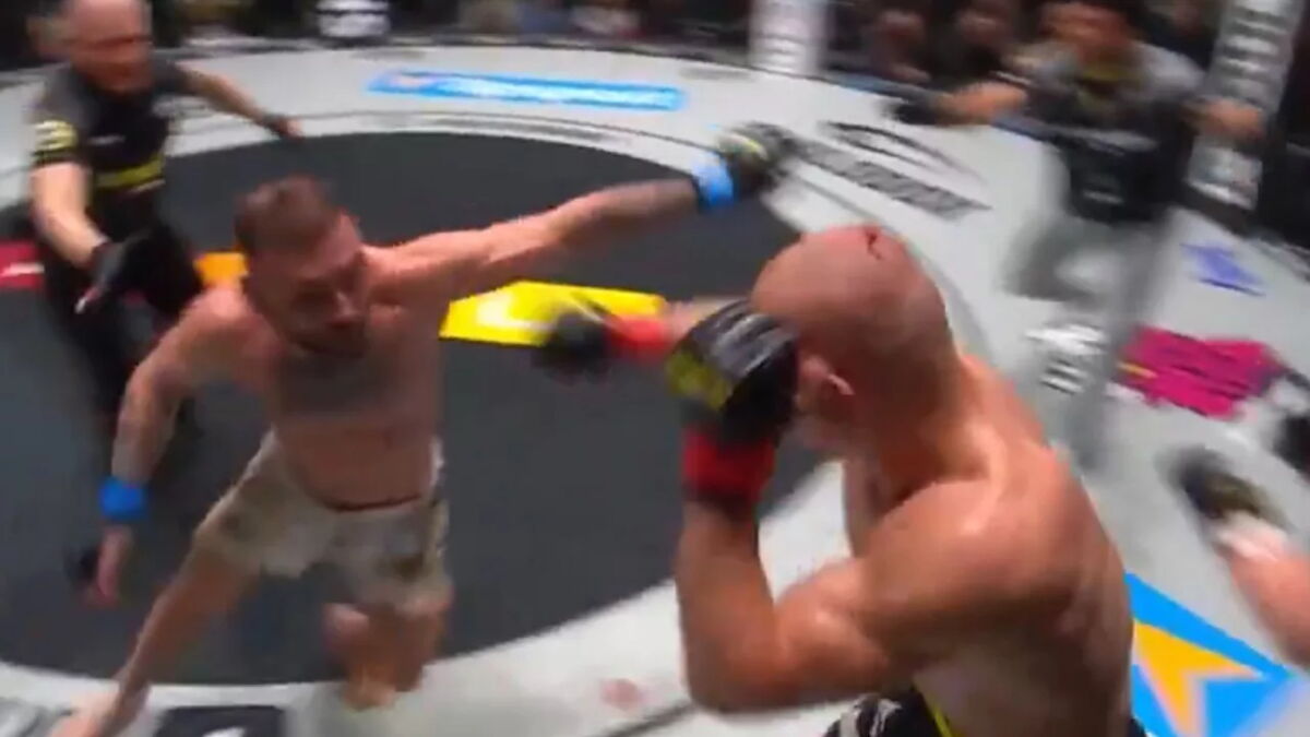 Un combat de MMA dégénère en bagarre, après une célébration obscène d ...