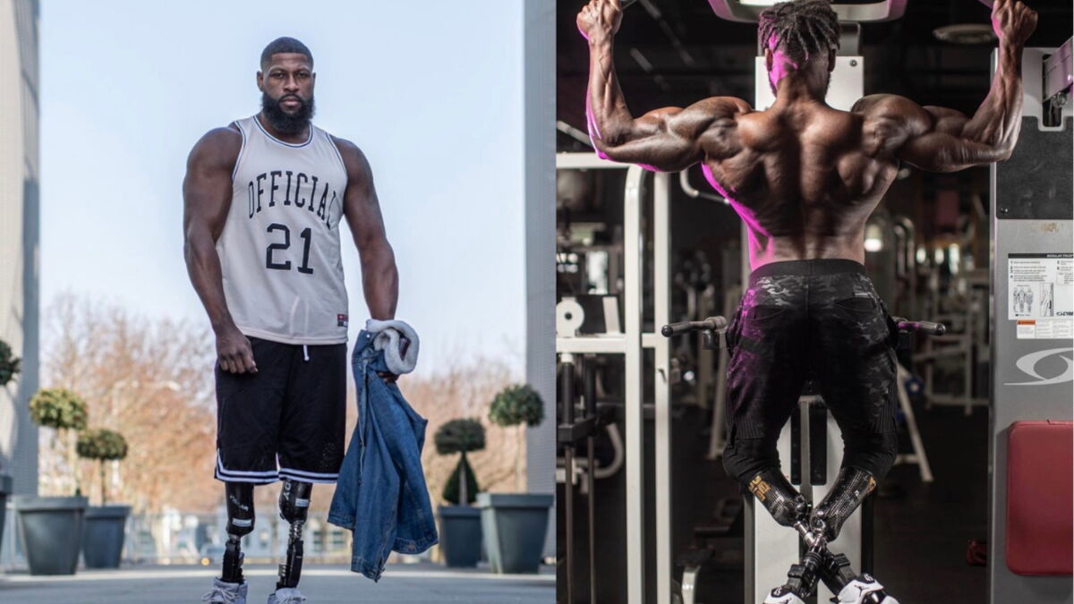 Bionic Body : le bodybuilder professionnel amputé des deux jambes se ...
