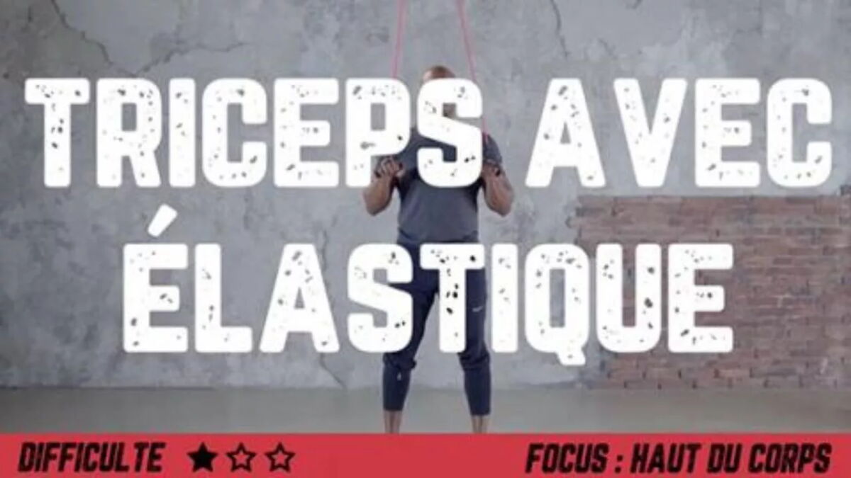Exercice musculation : comment utiliser un élastique pour muscler les ...