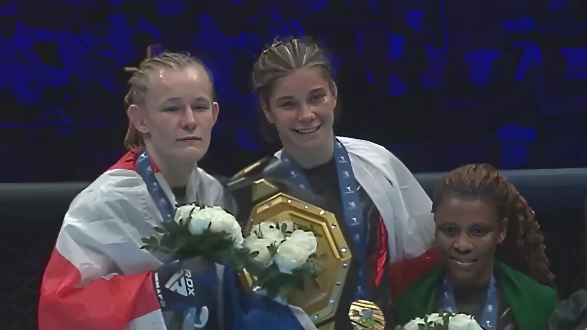 La Française Océane Samson remporte l'or aux Mondiaux de MMA