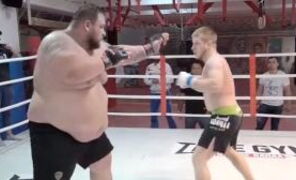 IbraTV a fait son premier combat professionnel de MMA, une victoire ...