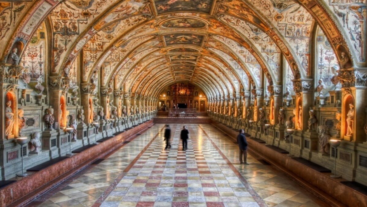 Munich : la Résidence, palais royal des Wittelsbach
