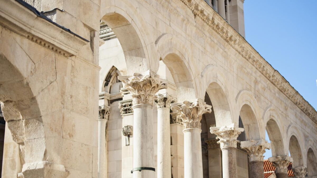 Split : le temple de Jupiter du Palais de Dioclétien