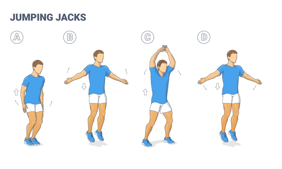 Jumping jack : muscles sollicités, calories, tout pour réussir cet ...
