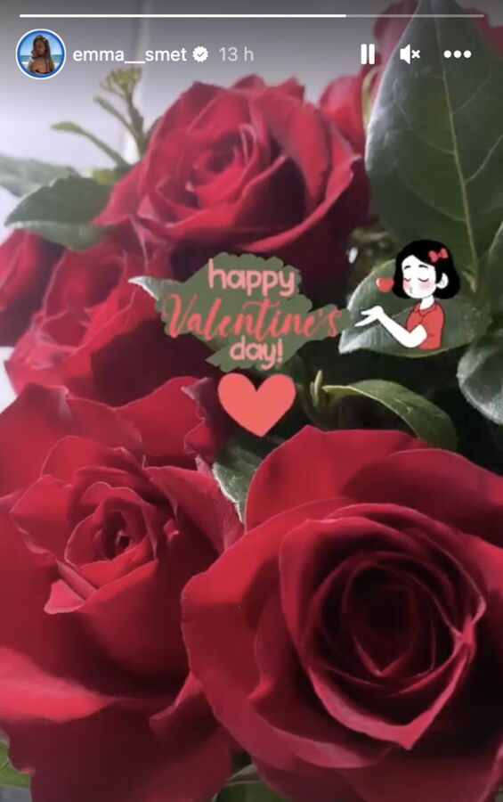 Emma Smet gâtée pour la Saint-Valentin : l'ex-présumée de Kylian Mbappé de nouveau en couple