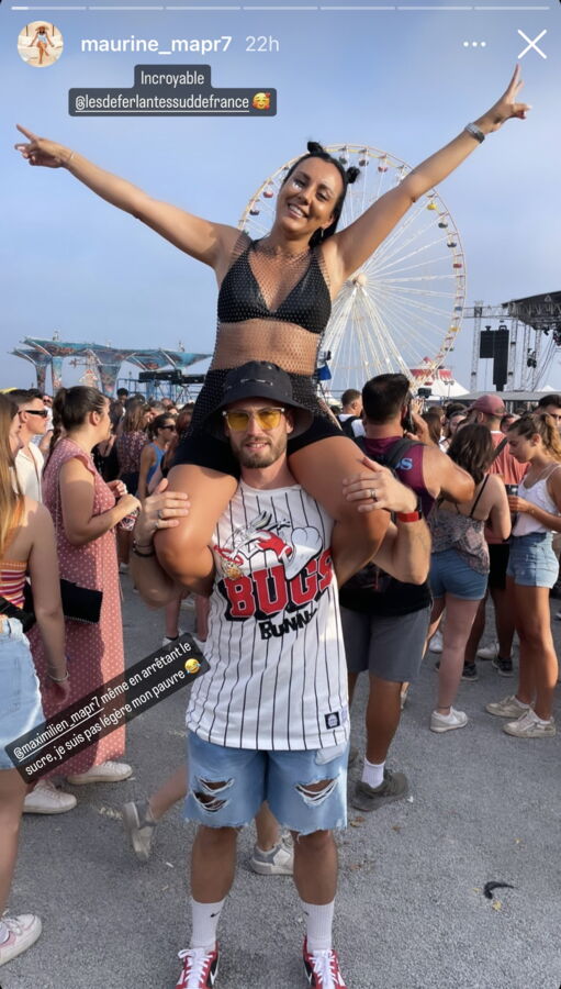 Maurine (MAPR 7) : après sa courte idylle avec Benjamin, elle se rapproche de Maximilien et Emanuel