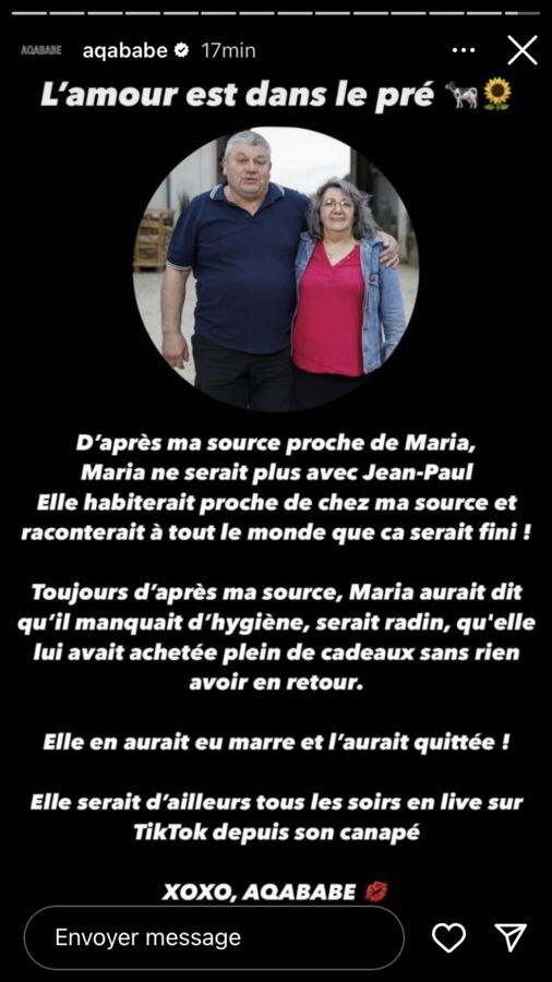 ADP : Jean-Paul et Maria séparés depuis la fin du tournage de l ...