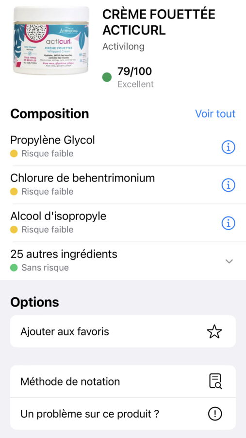 Ce produit cheveux, vendu toutes les 2 minutes, est jugé excellent par Yuka