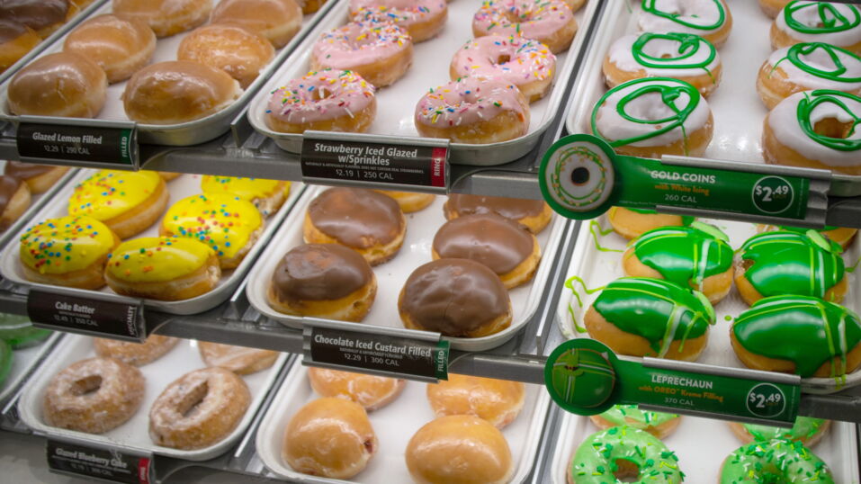 Krispy Kreme faces hefty fine after customer finds piece of metal ...
