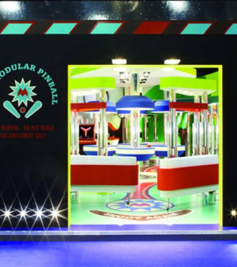 Photos : Découvrez le flipper géant Life Size Pinball Machine en images