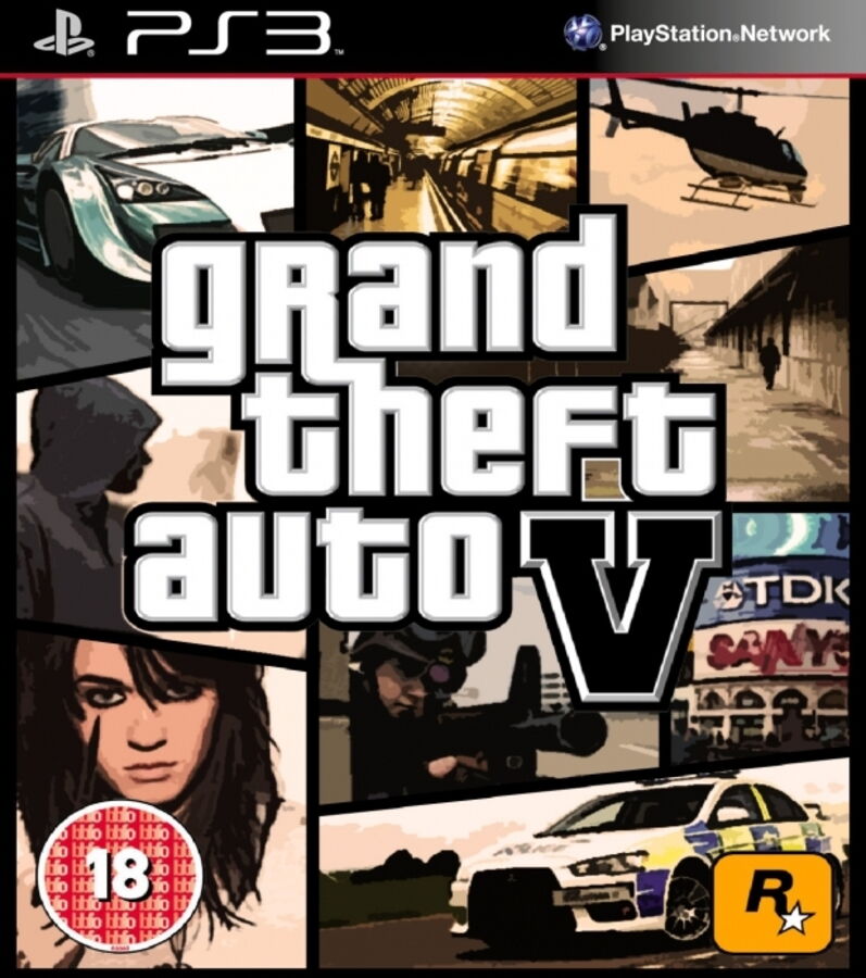 Photos : GTA 5 : Découvrez ces superbes jaquettes du jeu vidéo de ...