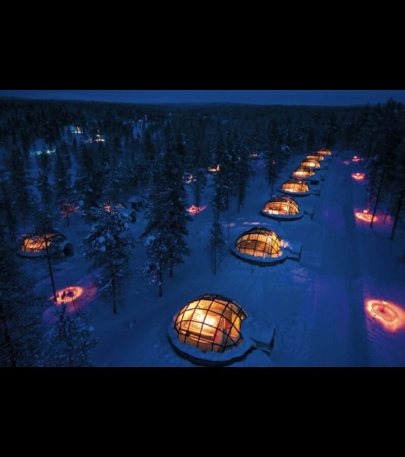 Photos : Cet hôtel est composé d'igloos