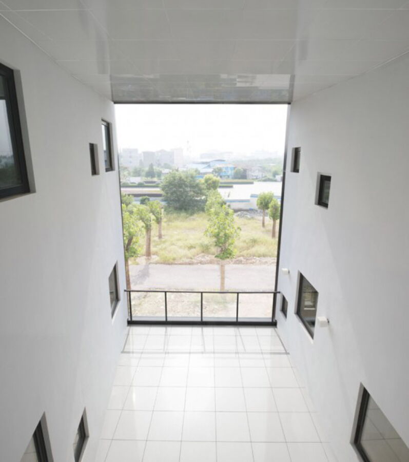 Photos : Découvrez l'architecture cubique de ce bâtiment