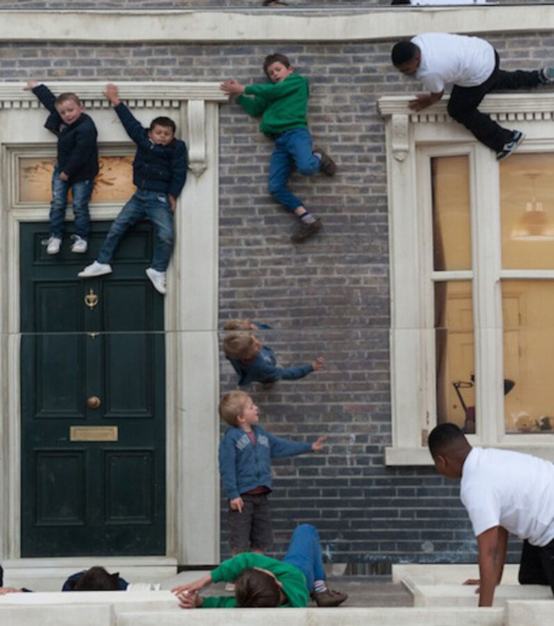 Photos : Illusion d'optique : La façade de cette maison va vous mettre ...