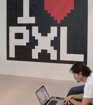 Photos : Transformez votre lieux de travail en pixel art géant