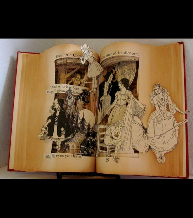 Photos : Quand les personnages de contes sortent des pages d'un livre