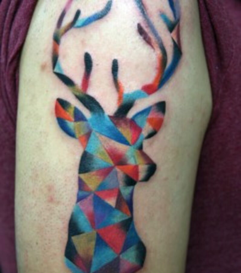 Photos : Les somptueux tatouages façon aquarelle d'Alexander Sandler