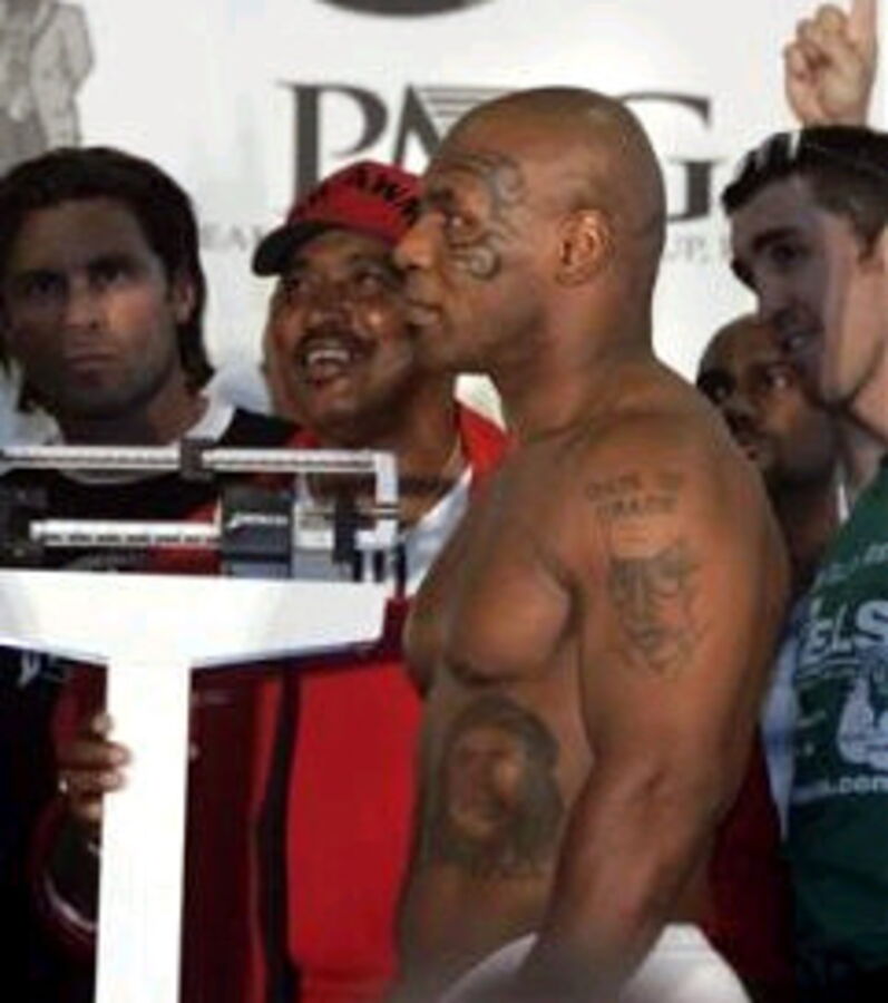 Photos : Découvrez les tatouages de Mike Tyson