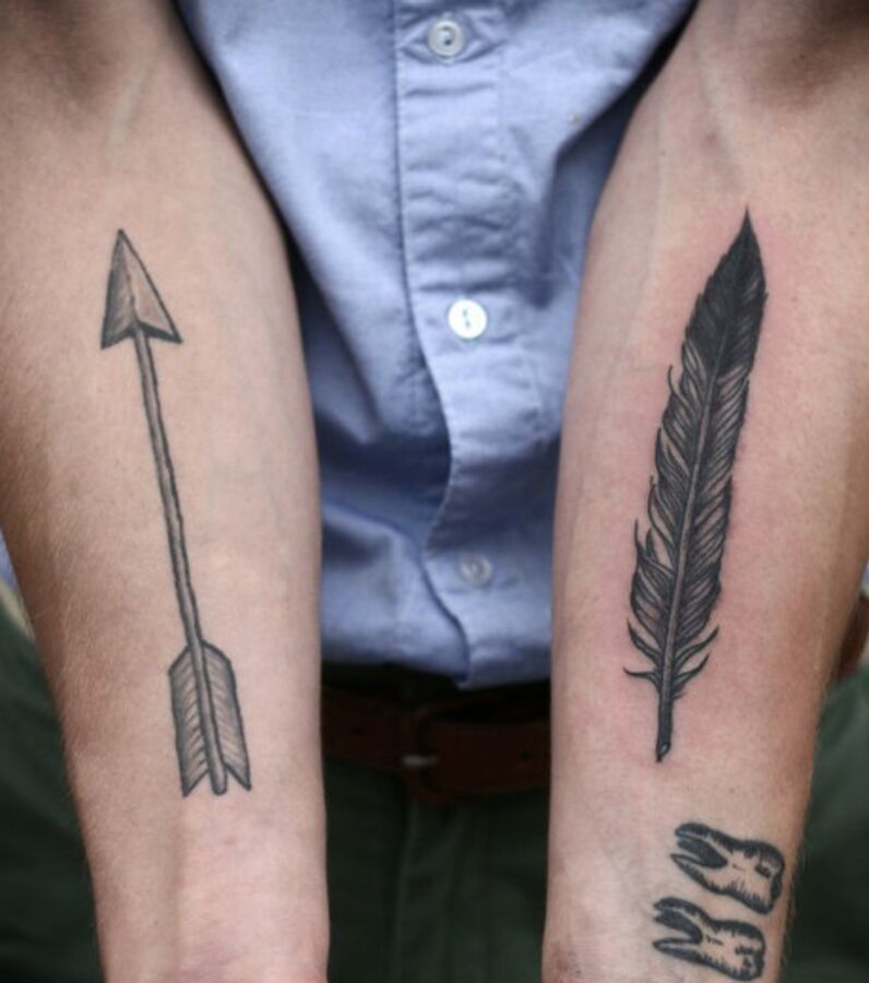 Photos : Tatouage: les plus beaux motifs flèches