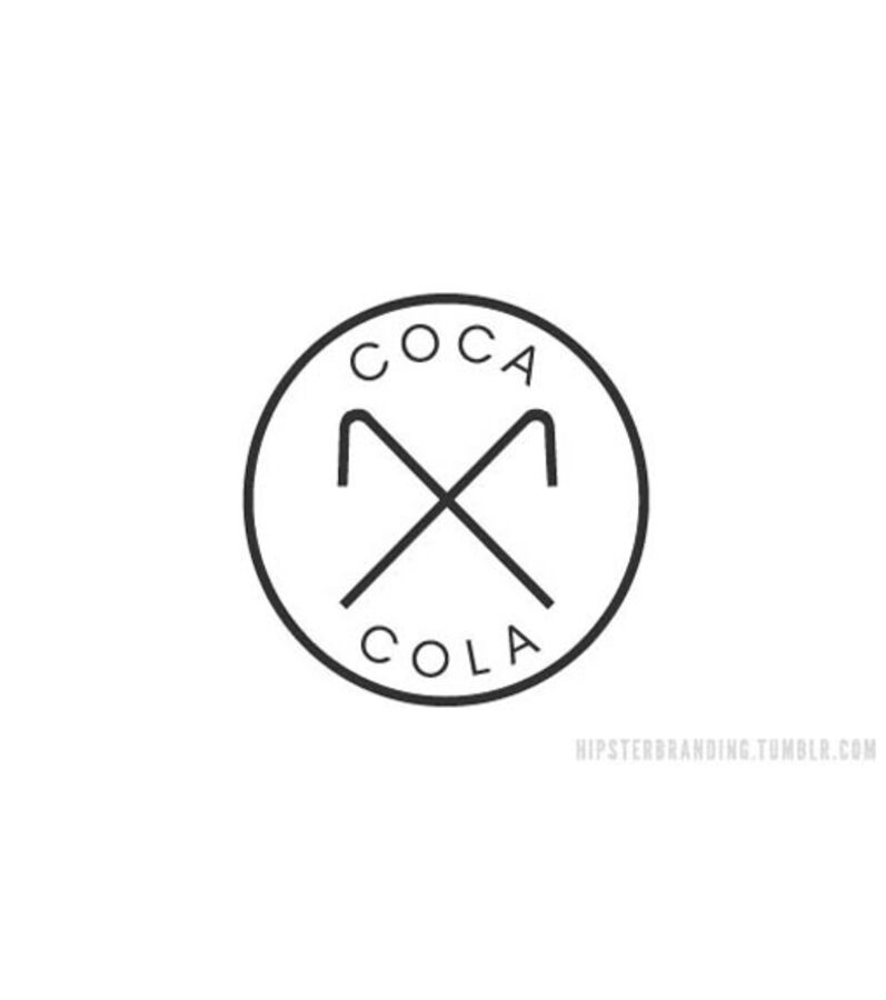 Photos : Quand les logos des grandes marques adoptent les codes hipster