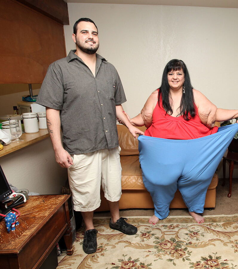 Fotos : Frau wird ihrem Mann zuliebe fettleibig: Dann verwandelt sie ...