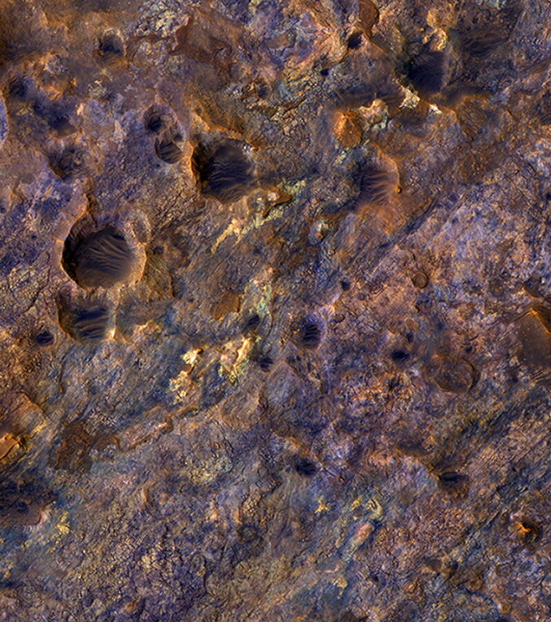 Photos : Mars : le télescope HIRISE dévoile des images spectaculaires ...