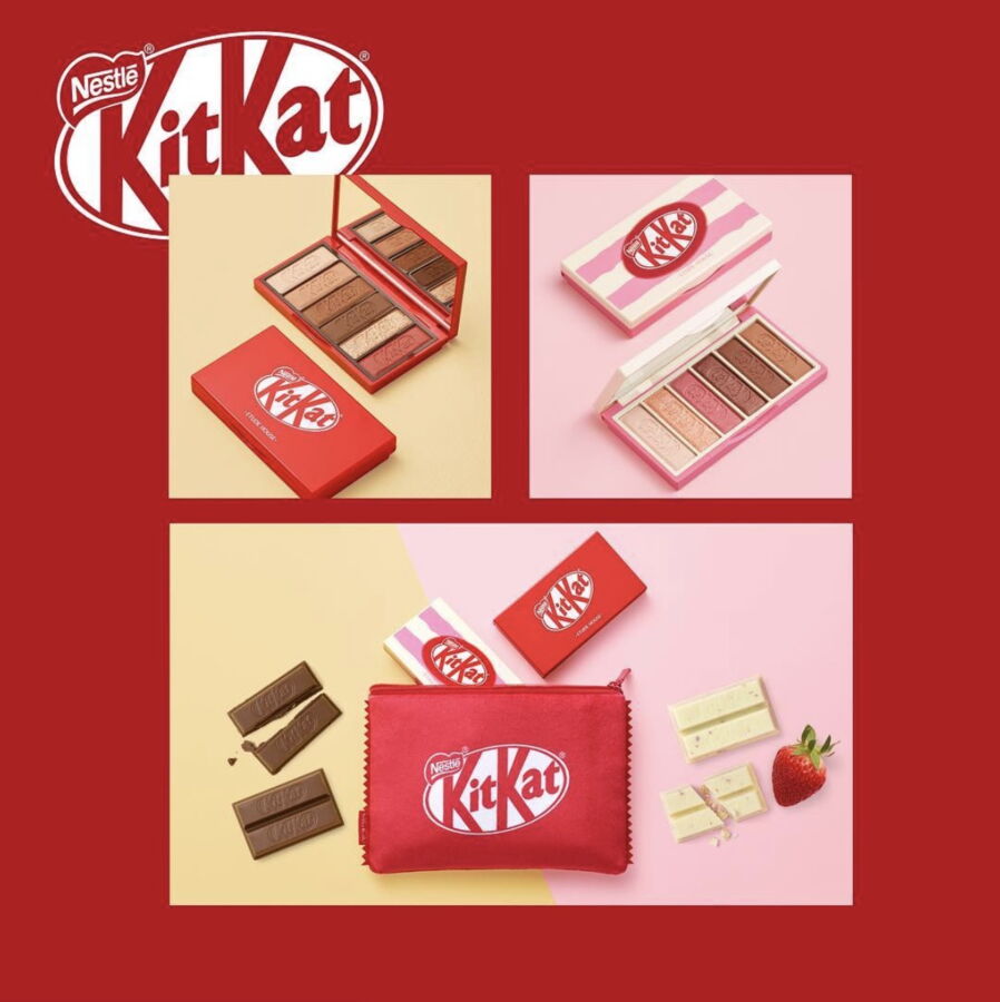 Photos : KitKat débarque avec une tablette... De make-up