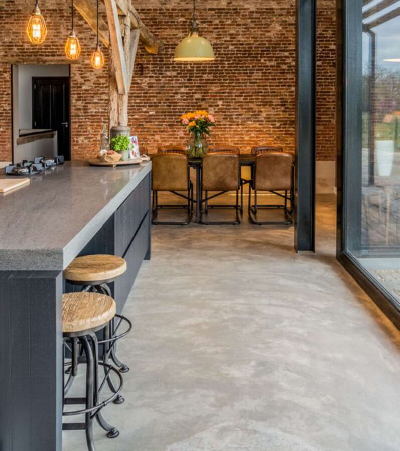 Photos : 15 photos de sol en béton ciré pour s'inspirer