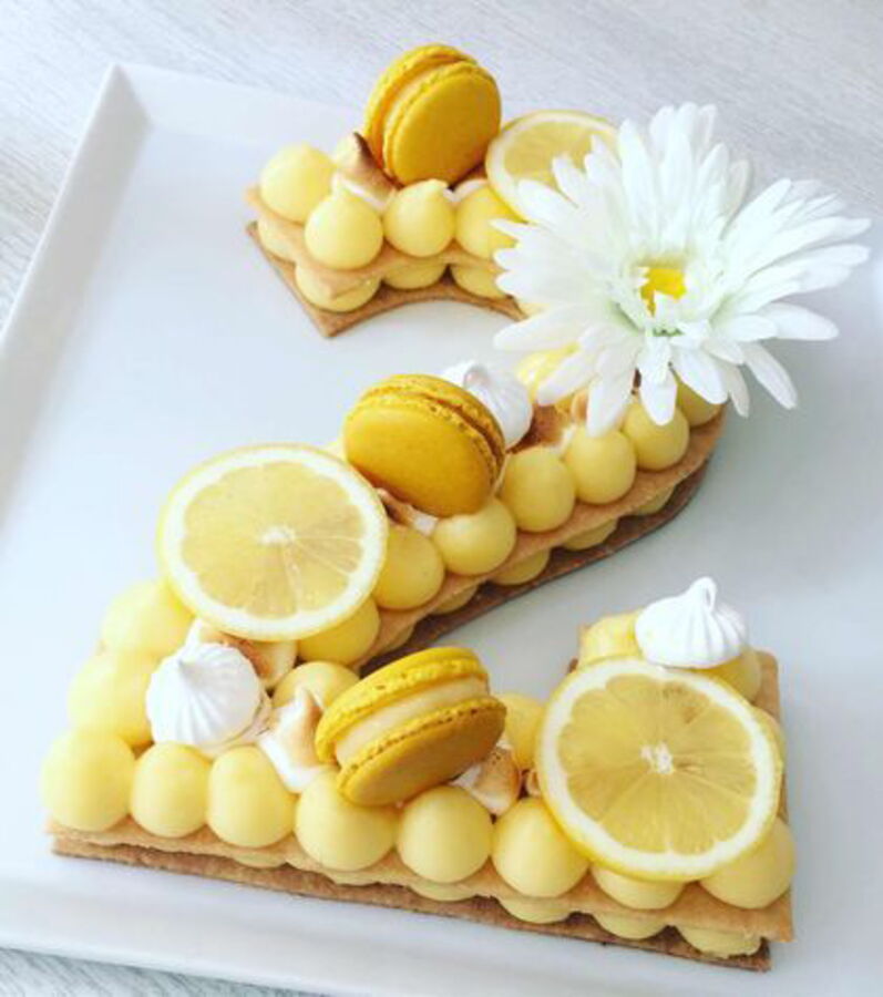 Photos : La folie des number cakes