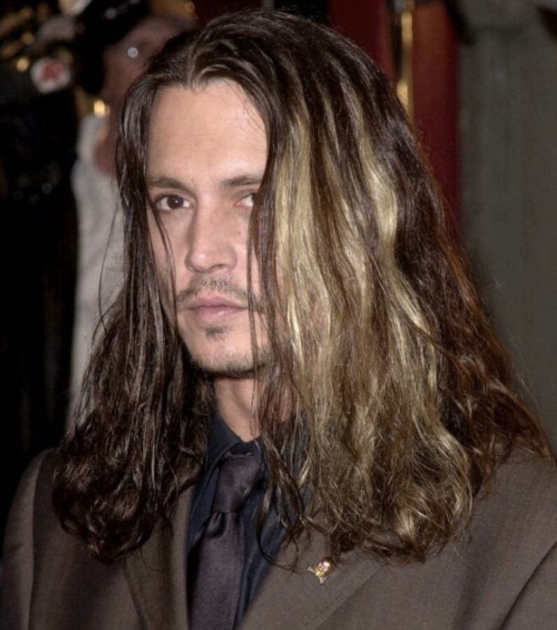 Johnny Depp Jeune Cheveux Long