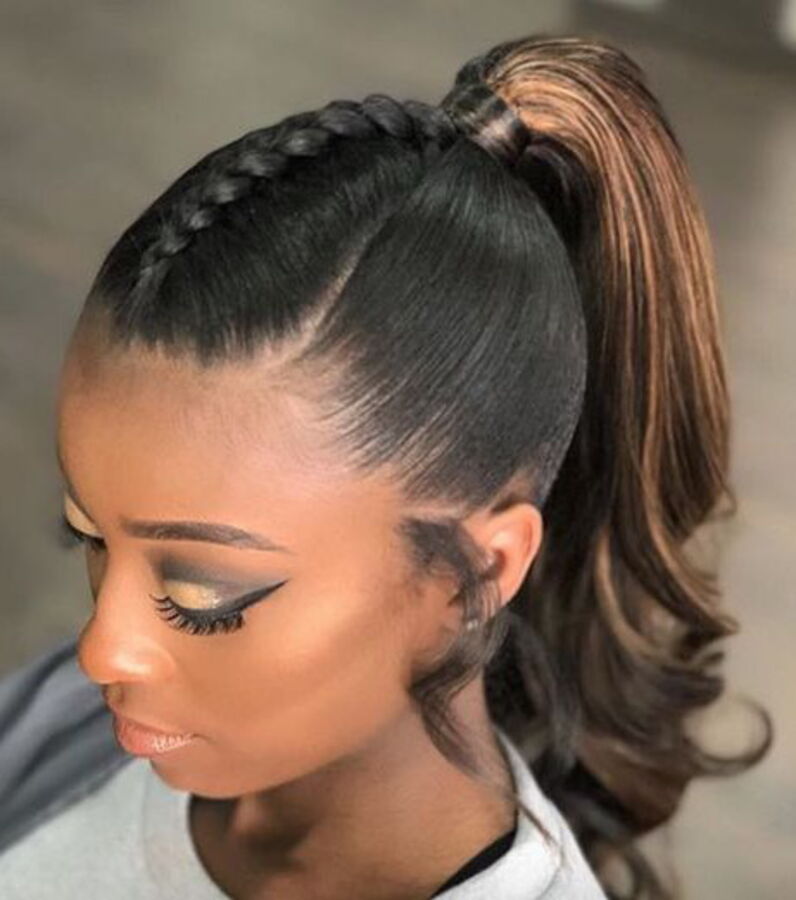 Photos : Des idées de queues de cheval