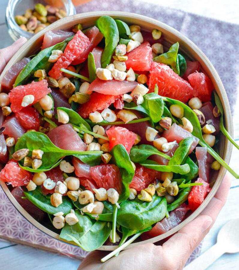 Des recettes de salades repas