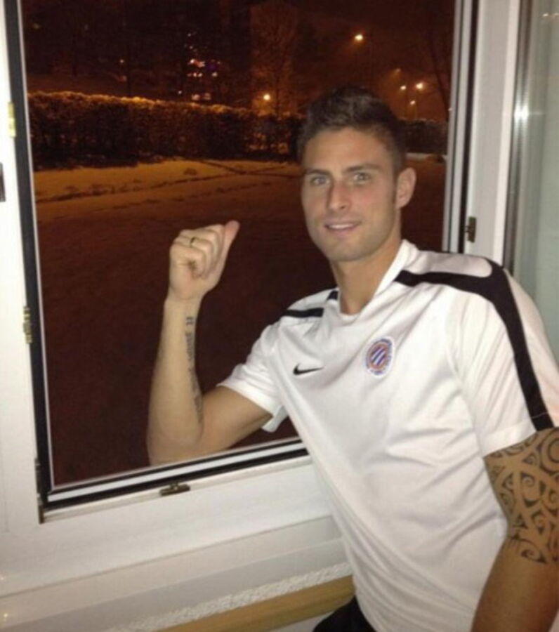 Photos : Tatouage Olivier Giroud: Les tattoos du joueur de l'équipe de ...